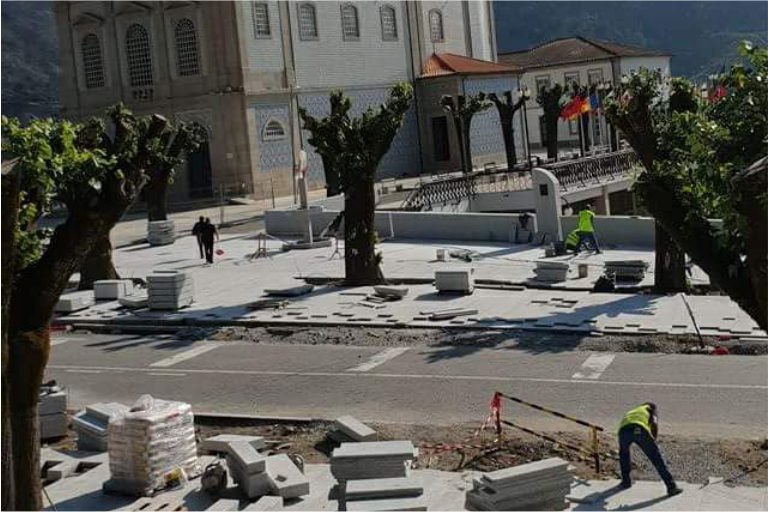 Grande obra no S. Bento da Porta Aberta – Esquadria e Simetria